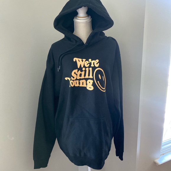 Fanjoy | Shirts | Fanjoy Were Still Young Black Hoodie | Poshmark